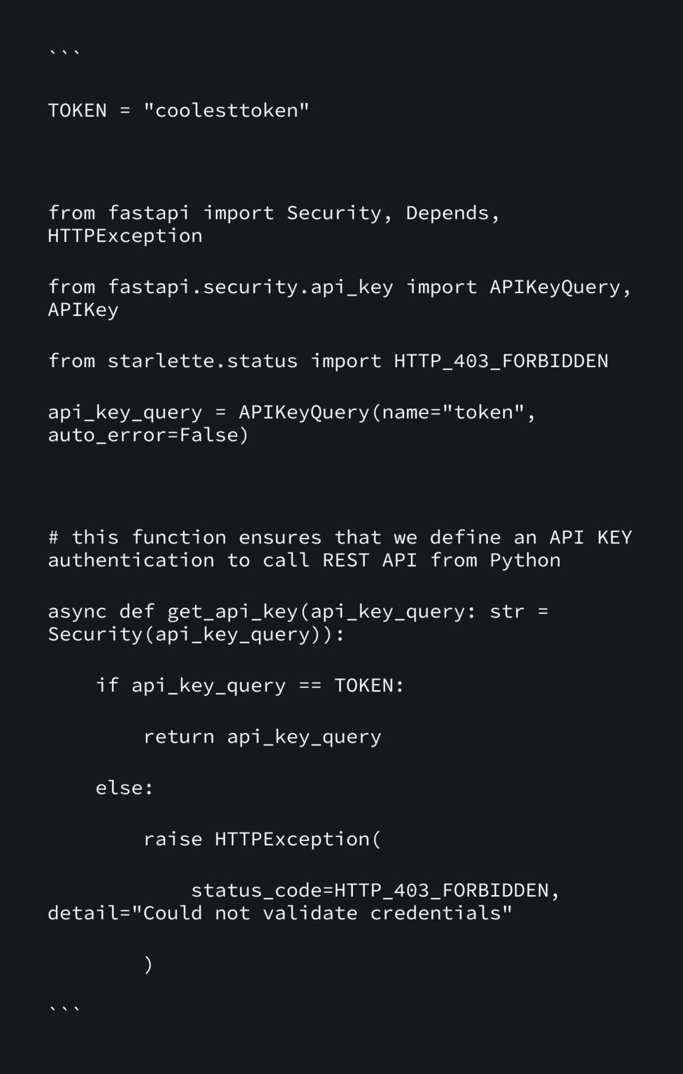 How to create a secure REST API in Python? - Lemon.io