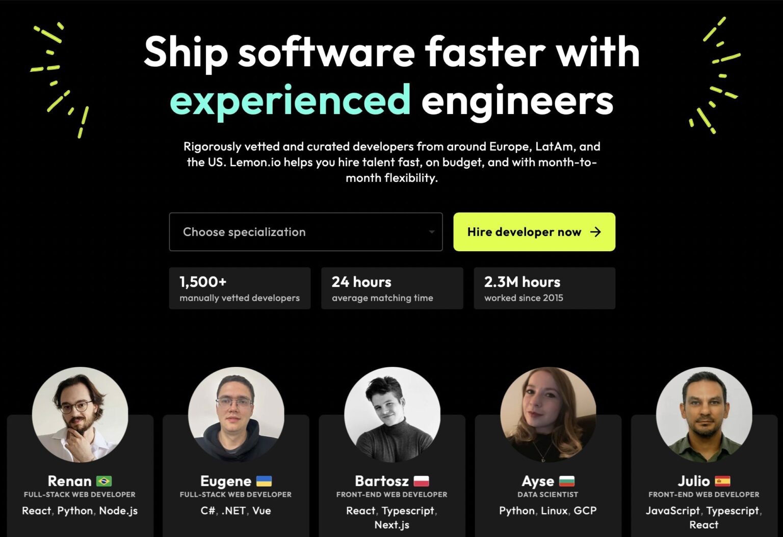 Andela Alternatives 2025 - Lemon.io